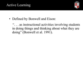 Active Learing In Action | PPT