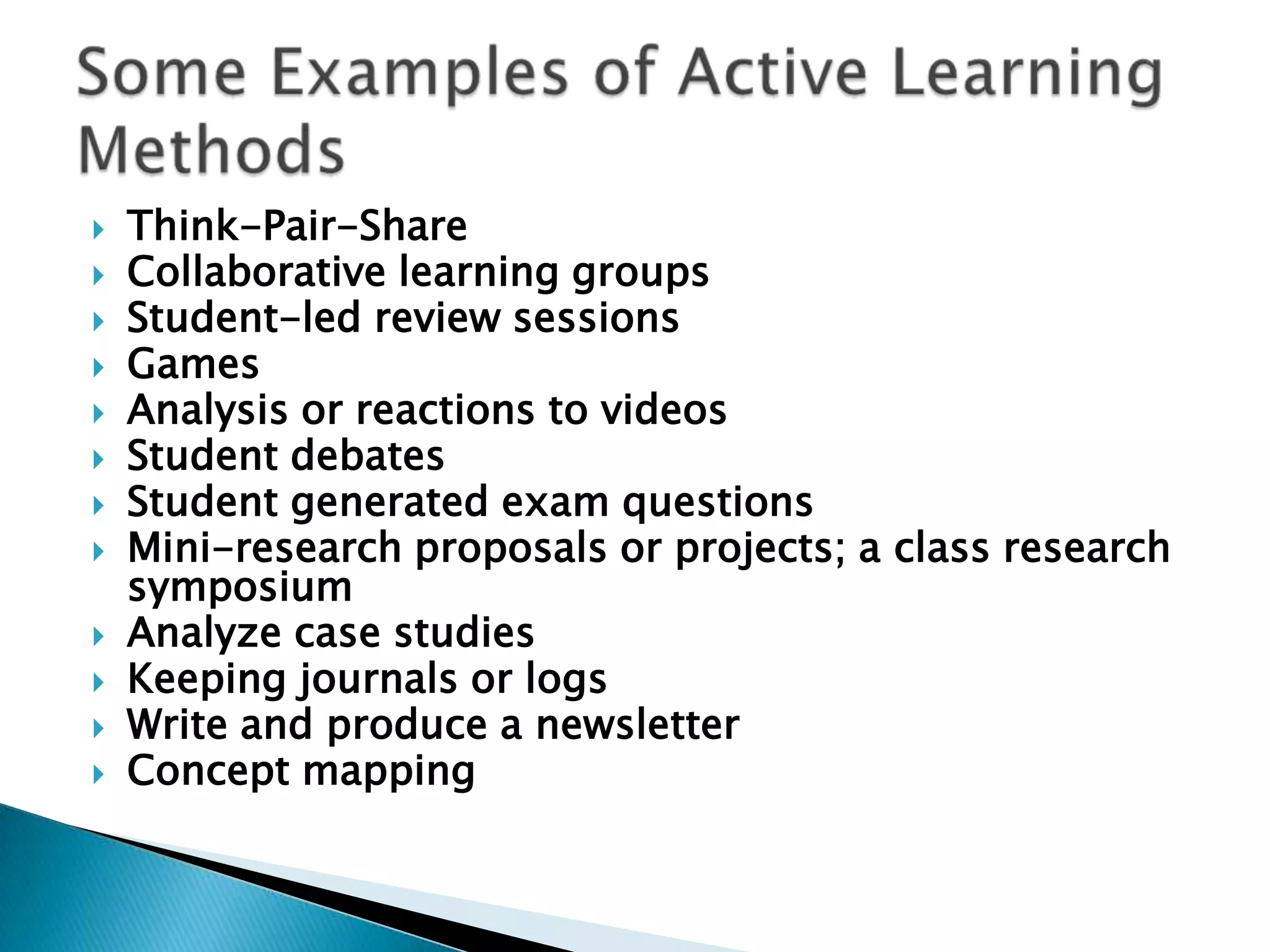 Active learning | PPTX