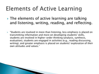 Active learning | PPTX