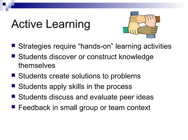 Active learning | PPT
