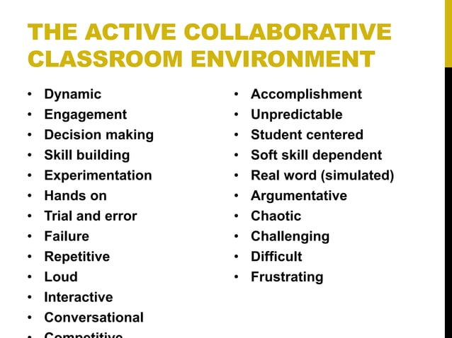 Active collaborative learning | PPTX