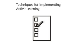 Active learning | PPT