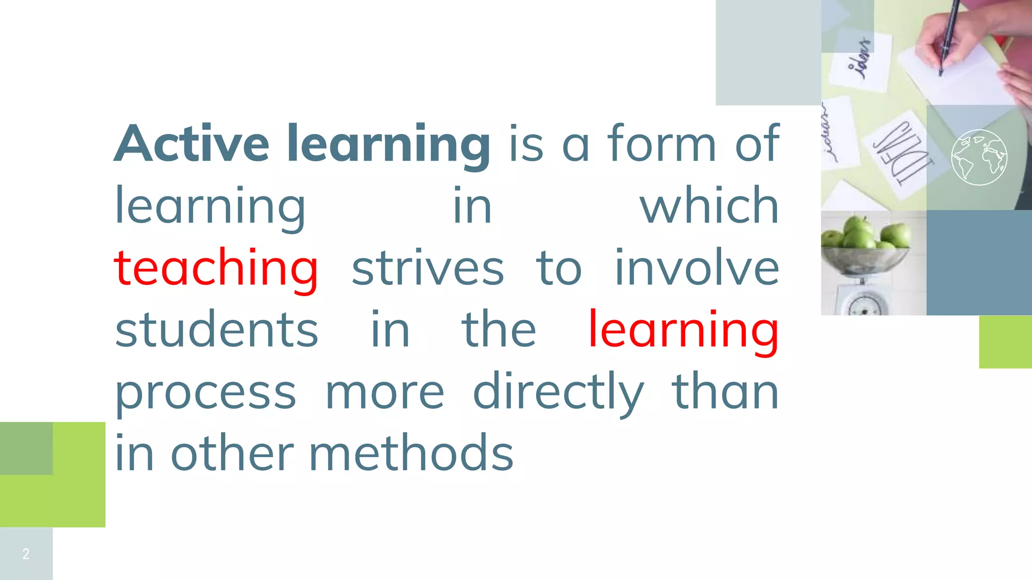 Active learning | PPTX