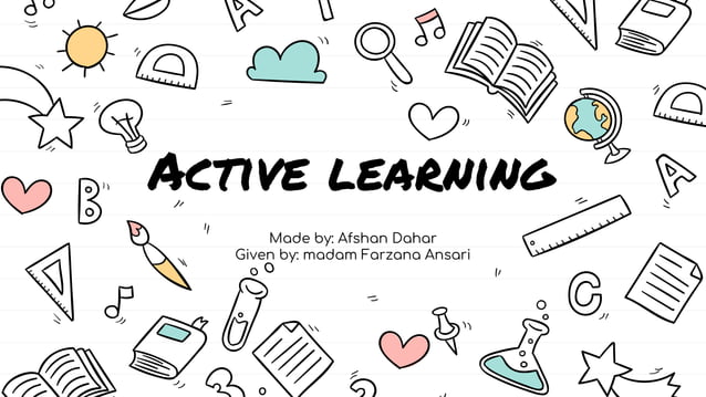 Active learning | PPT