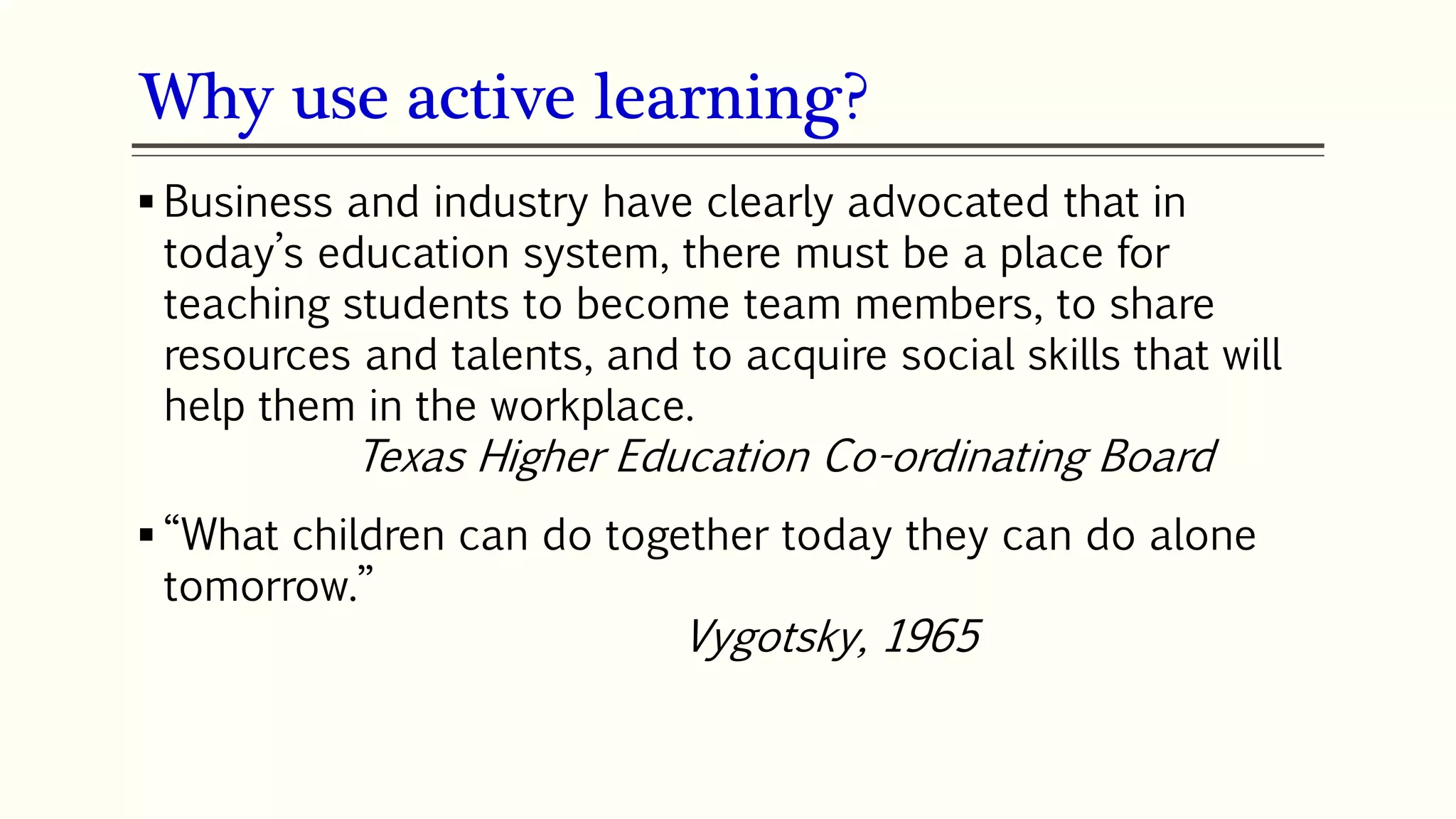 Active learning and teaching | PDF | Educational Assessment | Education
