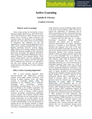 Active Learning | PDF