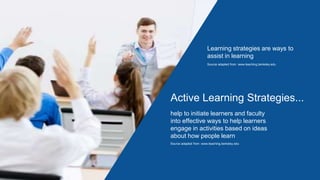Active learning and active learning strategies | PPT