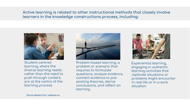 Active learning and active learning strategies | PPTX