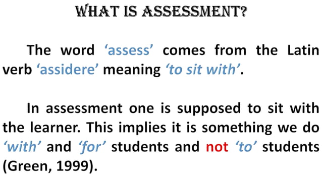 Active learning & classroom assessment practices | PPTX