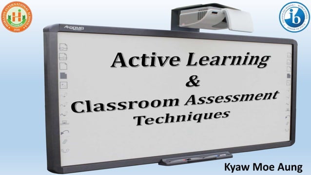 Active learning & classroom assessment practices | PPTX