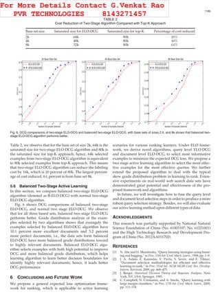 Active learning for ranking through expected loss optimization | PDF | Search | Internet