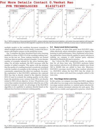Active learning for ranking through expected loss optimization | PDF | Search | Internet