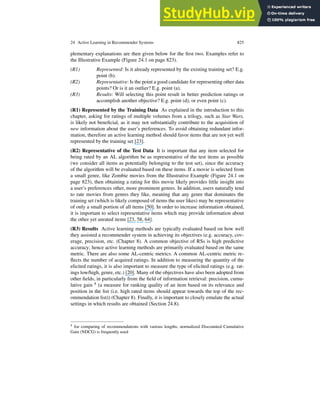 Active Learning In Recommender Systems | PDF