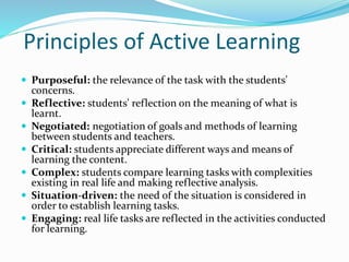 Active learning | PPTX