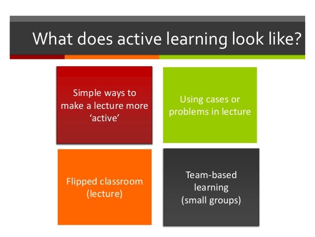 The Basics of Active Learning