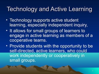 Active learning powerpoint presentation | PPT