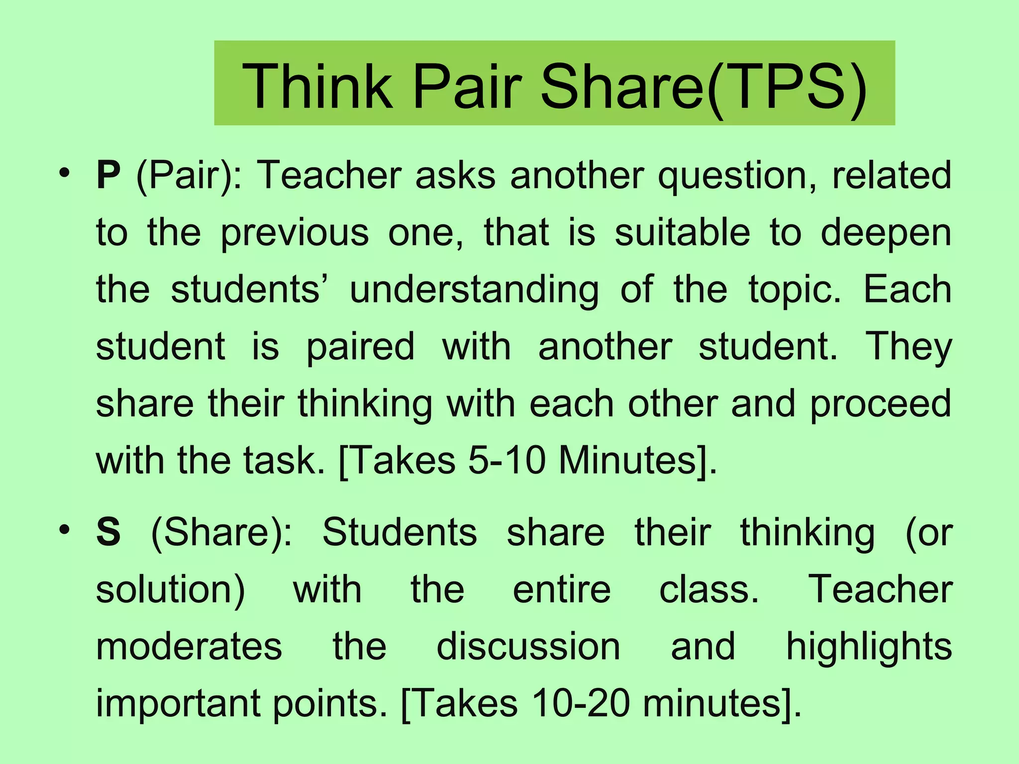 Active learning strategies-1 | PPT