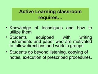 Active learning strategies-1 | PPT