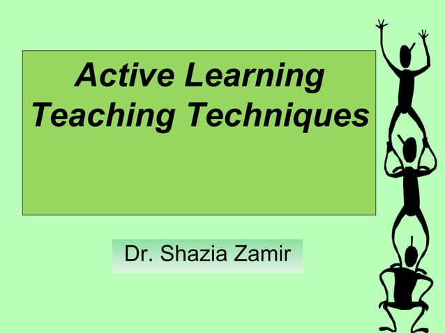 Active learning strategies-1 | PPT