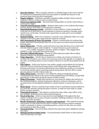 Active learning strategies | PDF