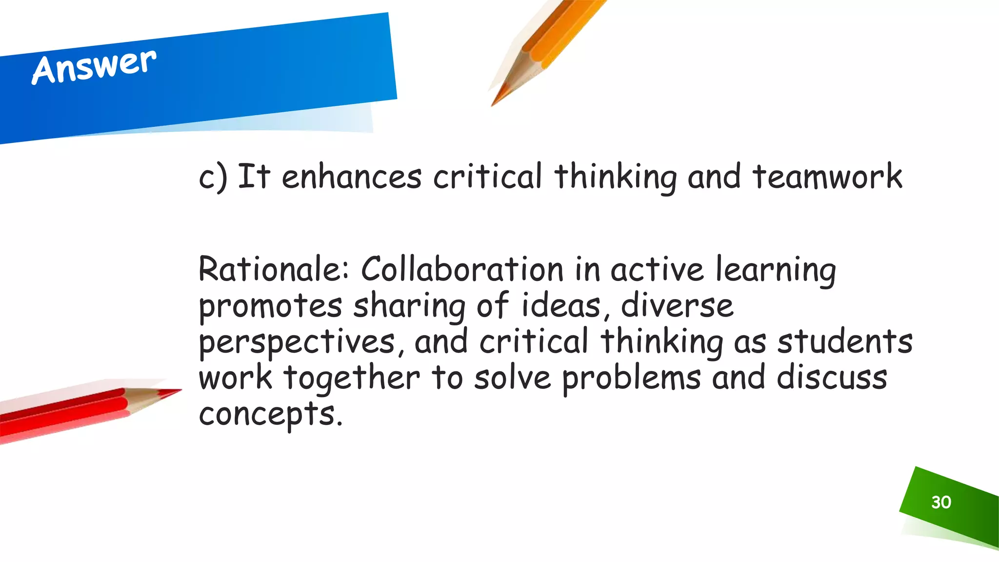 Active Learning Strategies | PPTX