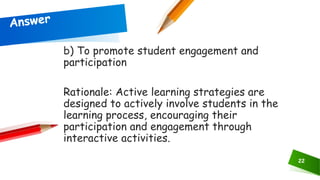 Active Learning Strategies | PPTX