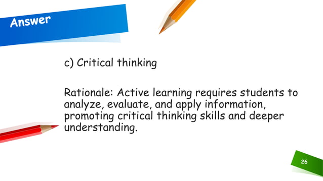 Active Learning Strategies | PPTX