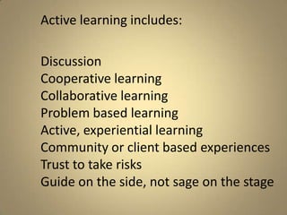 Active Learning Strategy | PPTX