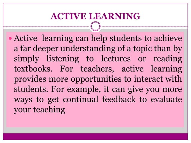 Active learning toolkit | PPTX | Educational Video Games | Video Game ...