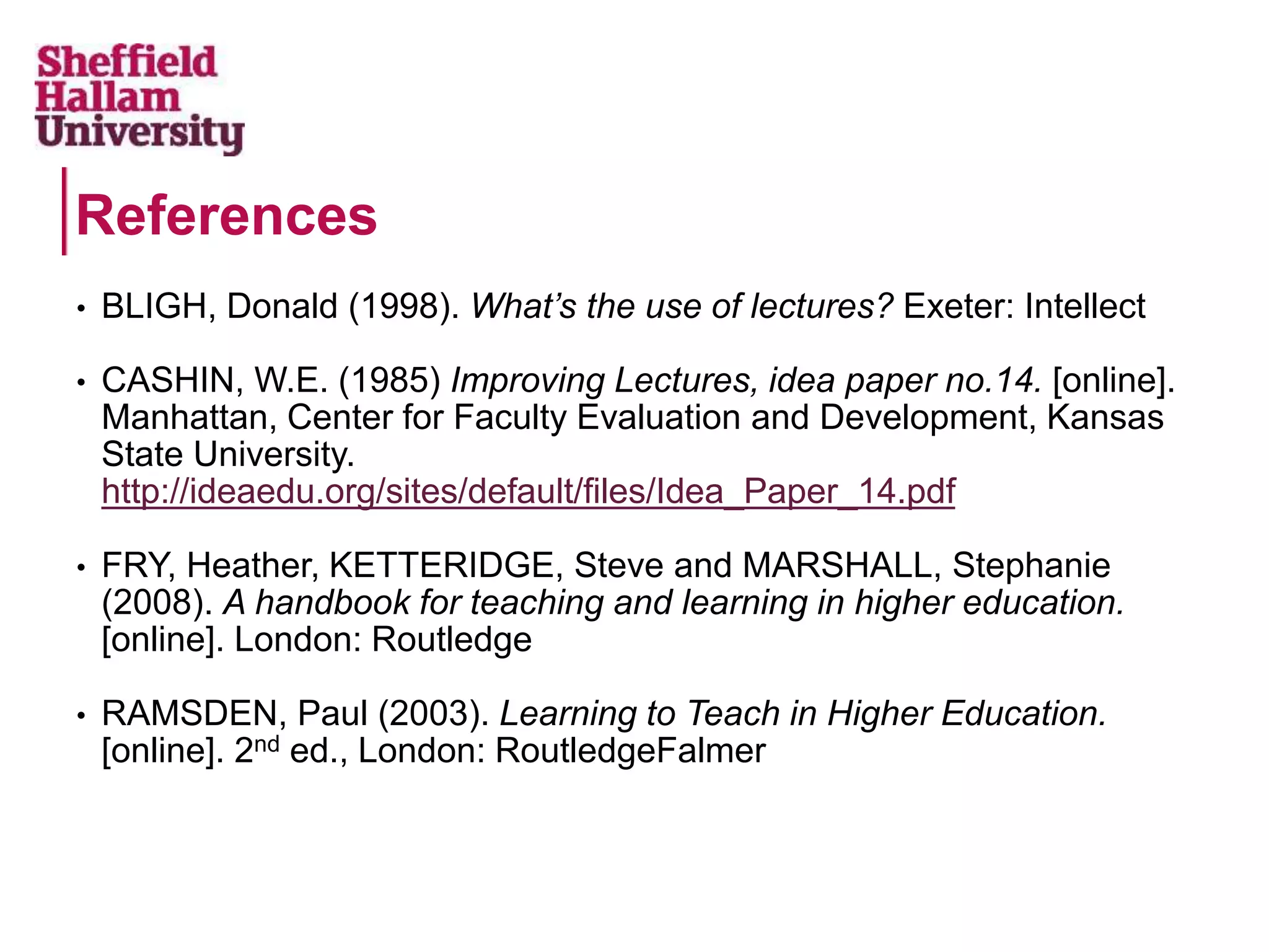 Active lecture | PPTX