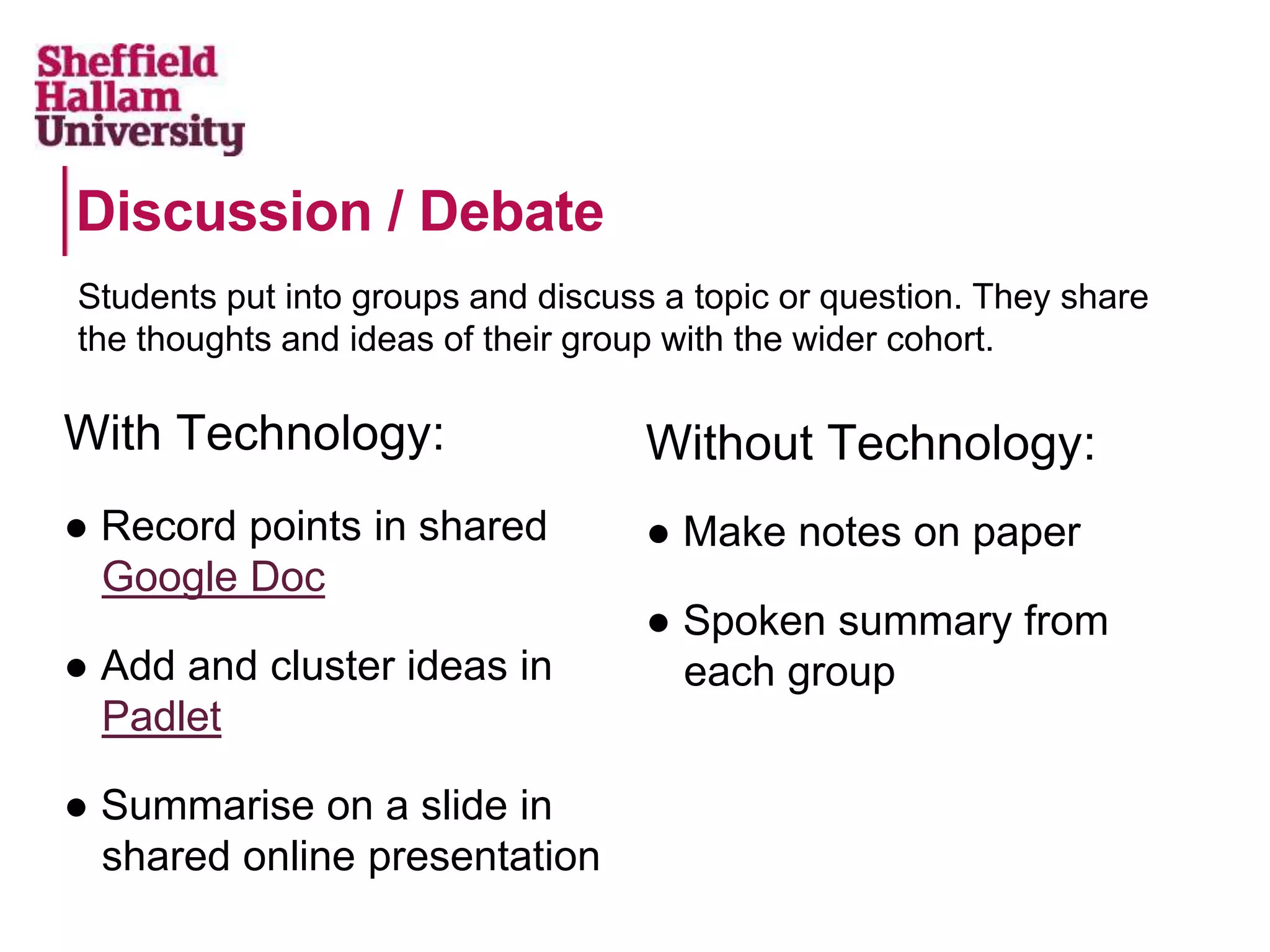 Active lecture | PPTX