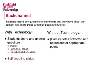Active lecture | PPTX