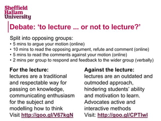 Active lecture | PPTX