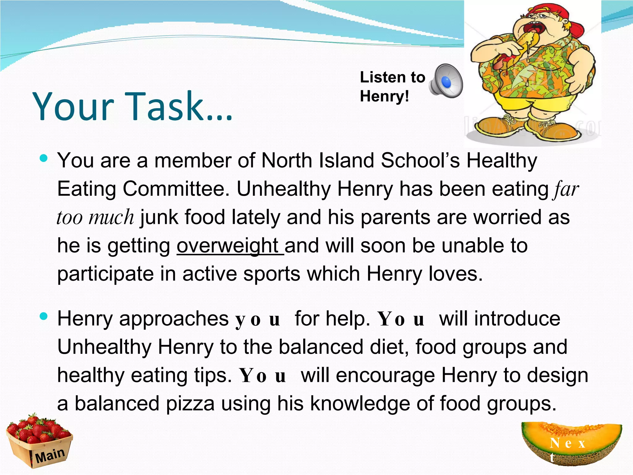 Activelesson Healthy eating | PPT