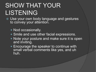 Active listening | PPT