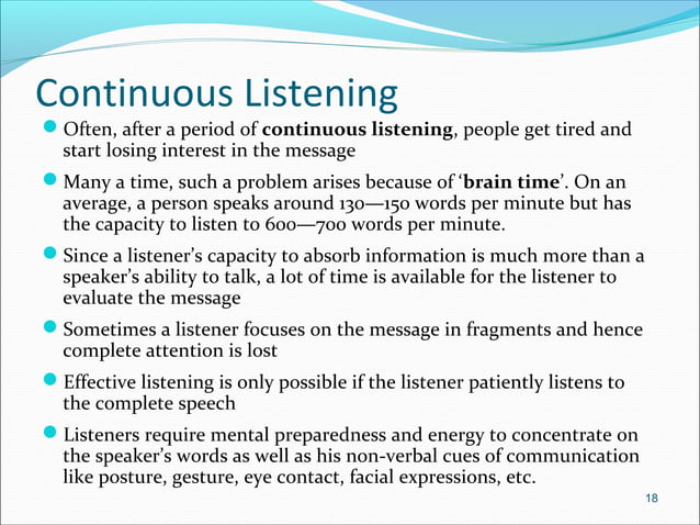 Active listening | PPT | Soft AC Music | Adult Contemporary Music