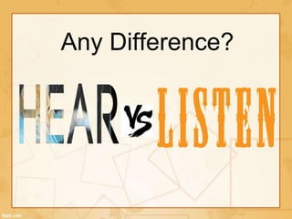 Active listening | PPT