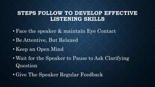Active Listening | PPTX