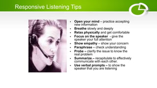 Active listening | PPT