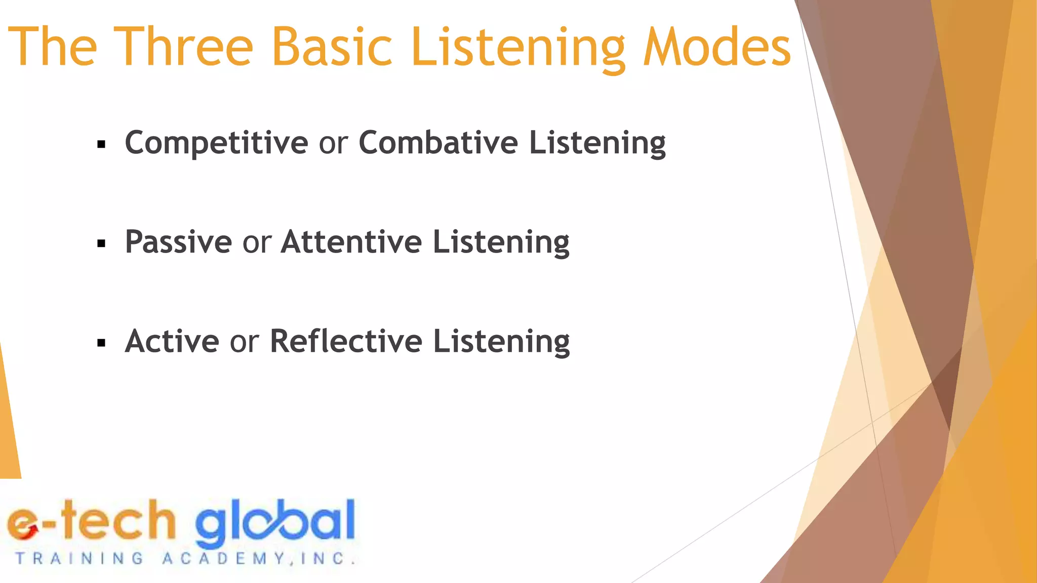 Active listening | PPTX