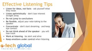 Active listening | PPTX