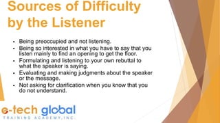 Active listening | PPT