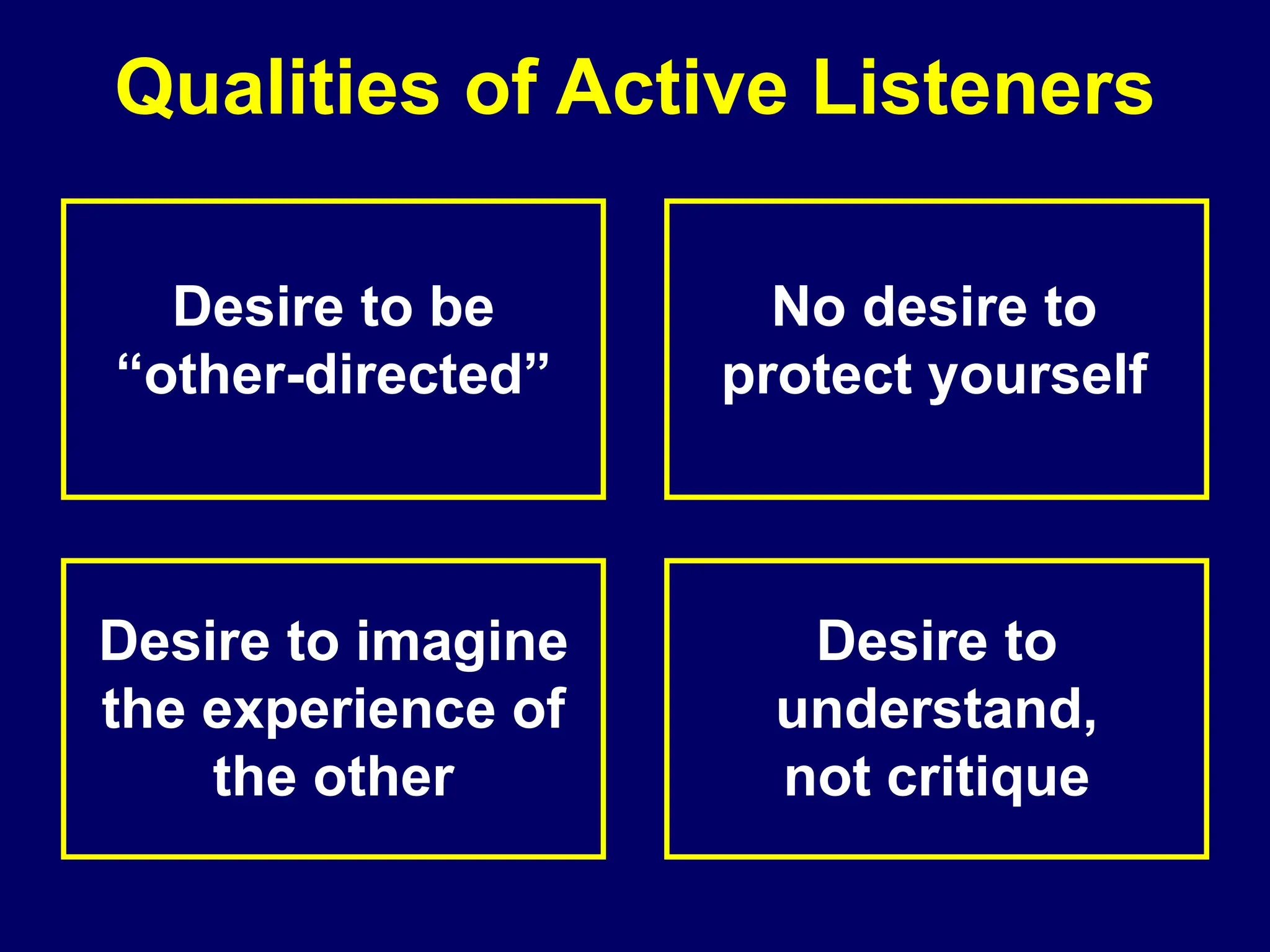Active Listening | PPT | Science