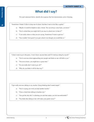 Active_listening Active Listening Active | PDF