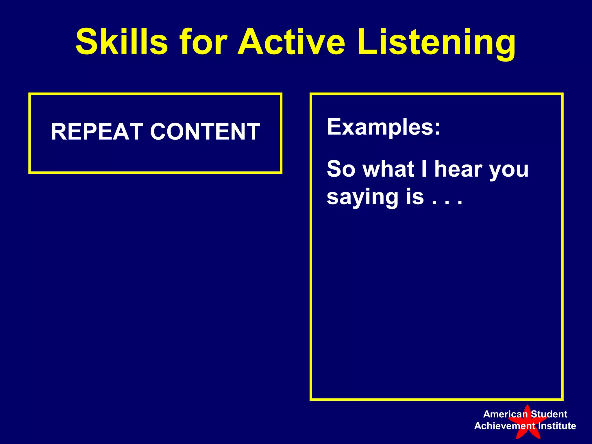 Active listening | PPT