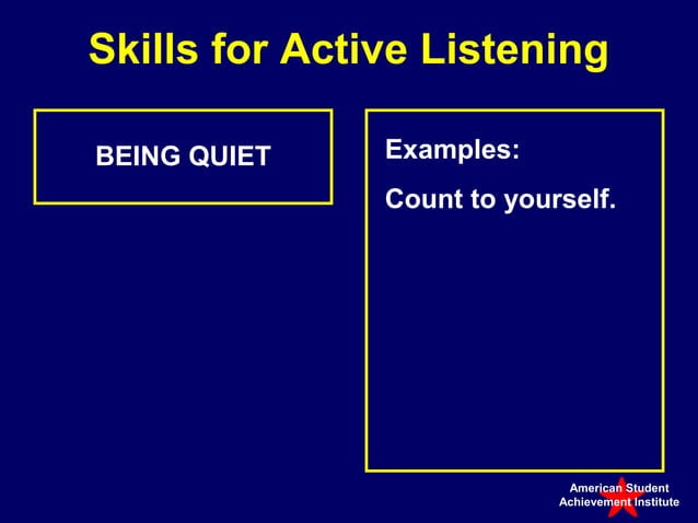Active listening | PPT