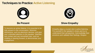 How to Practice Active Listening? | PDF