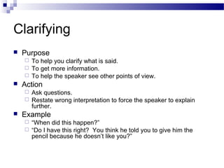 Active listening skills | PPT