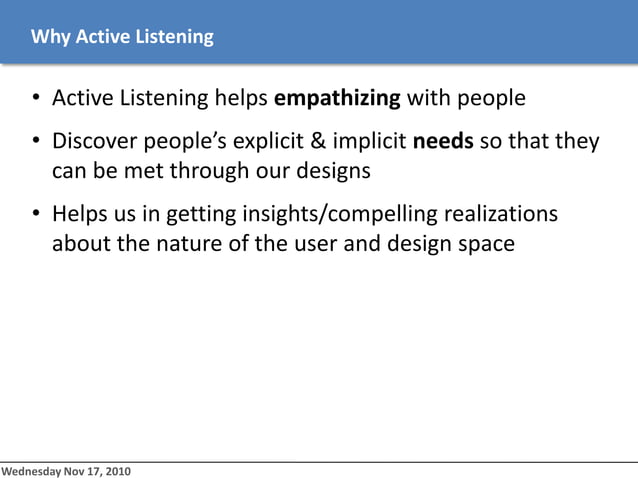 Active Listening V1.4 Ext | PPT