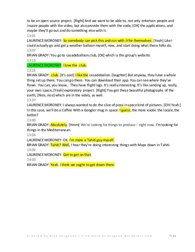 Active listening worksheet